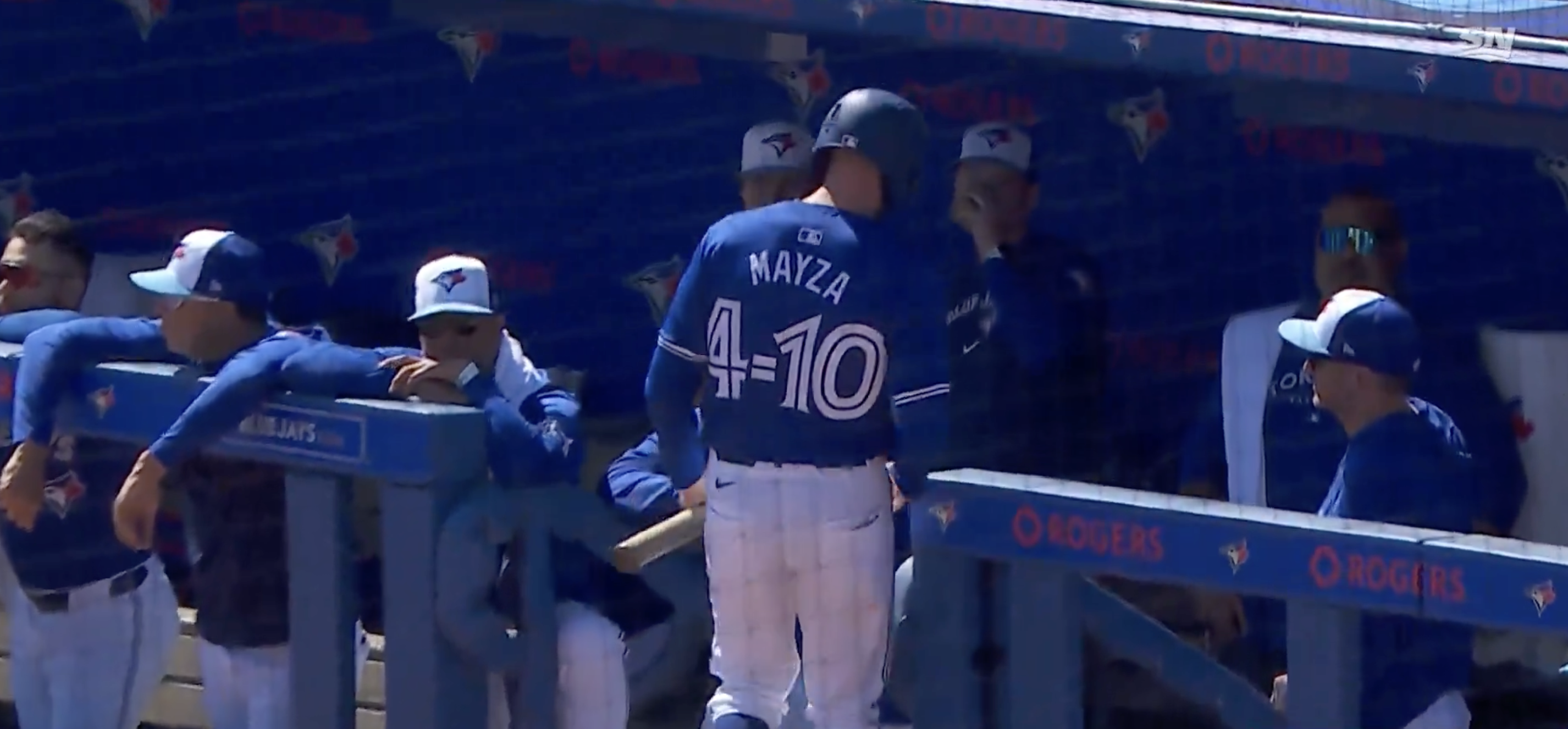 Blue Jays Pitcher Tim Mayza Serves Fantasy Football Punishment